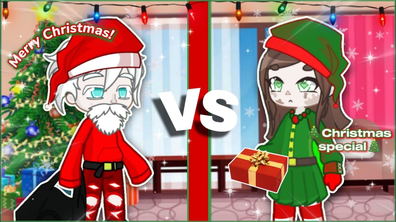 SANTA VS ELF IN GL2! *Making Santa and an elf* Christmas special!🎄 ...