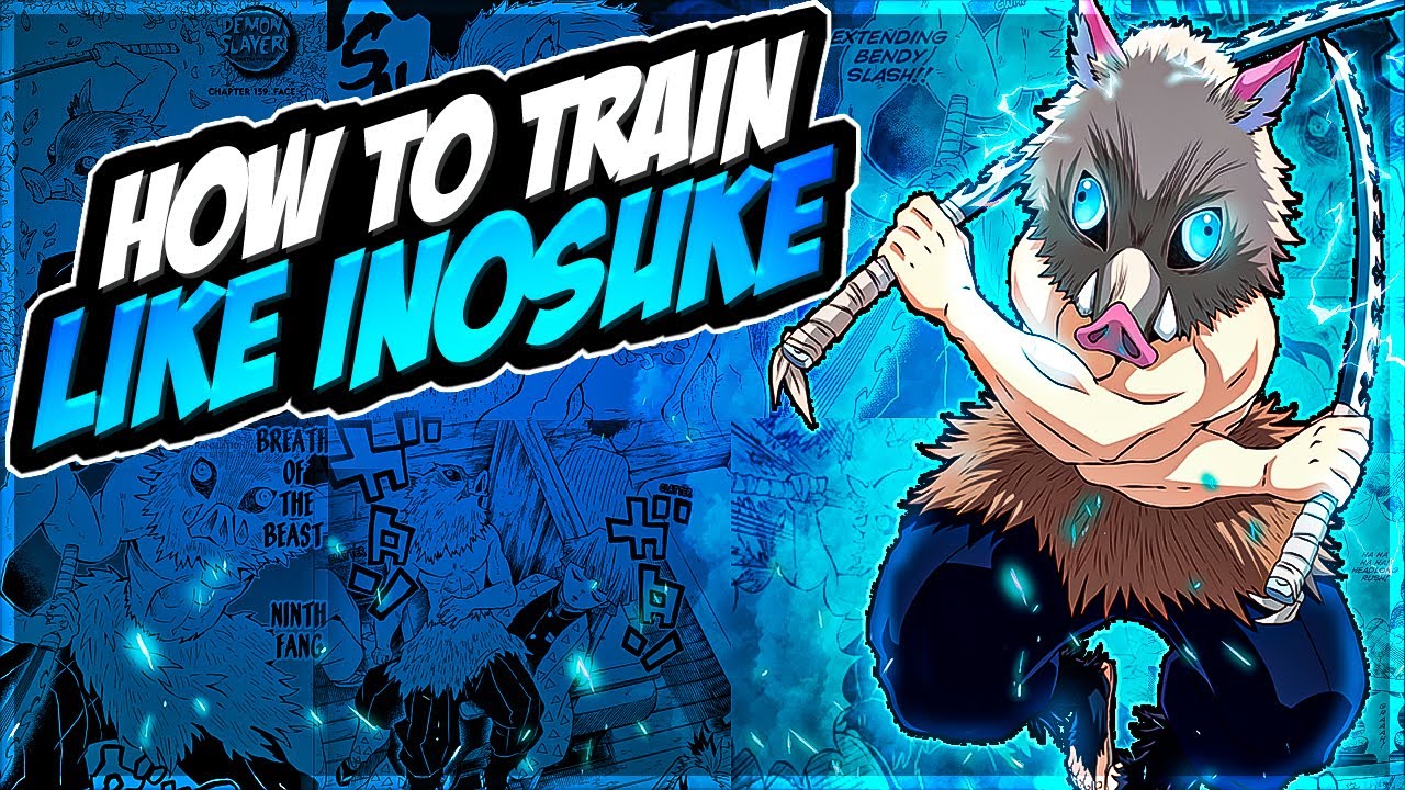 Hashibira Inosuke Workout | Demon Slayer Training #inosuke #demonslayer ...