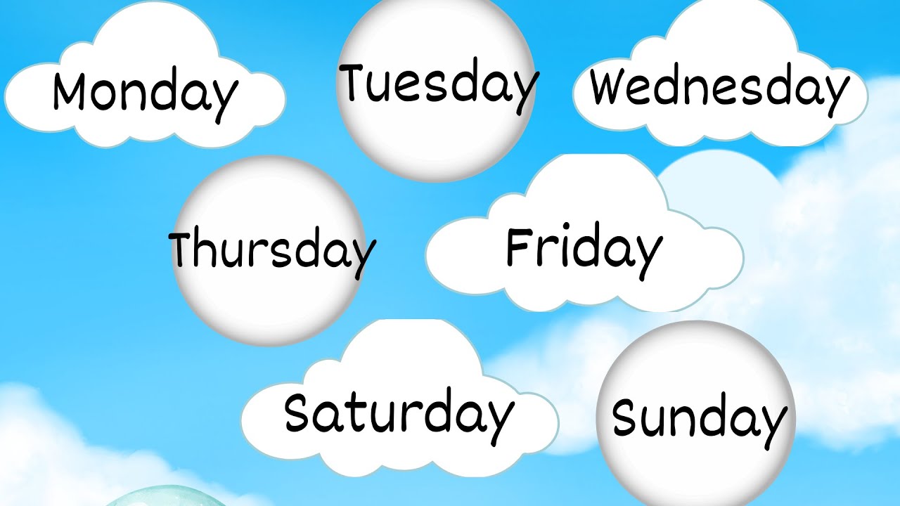 The Days Song: Let’s Sing Together! - YouTube