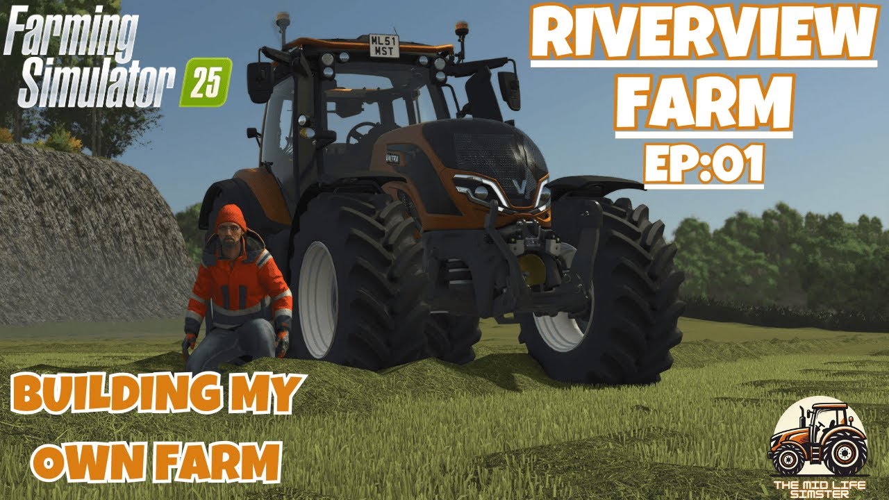 Building a Personalised Farm in Riverview - FS25! - YouTube