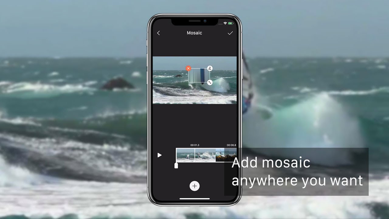 VideoShow Video Editor, Add mosaic anywhere you want - YouTube