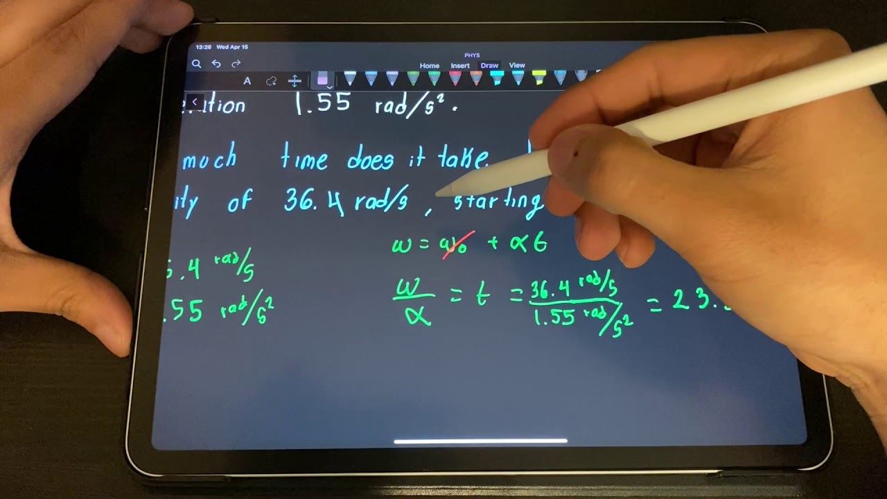 9.11 Physics 2425 - Chapter 9 Rotation and Rigid Bodies - YouTube