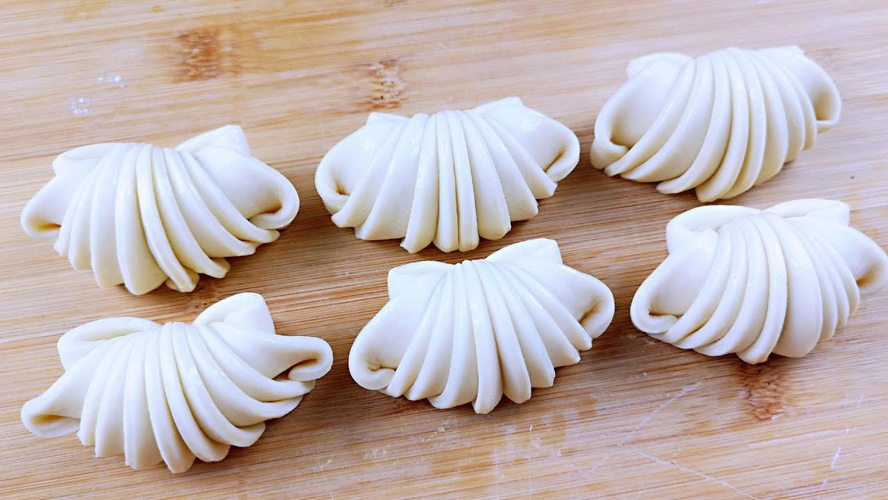 创意蝴蝶花卷，圆润饱满，层次丰富，好吃 - Butterfly Steamed Twisted Roll Hanamaki - YouTube