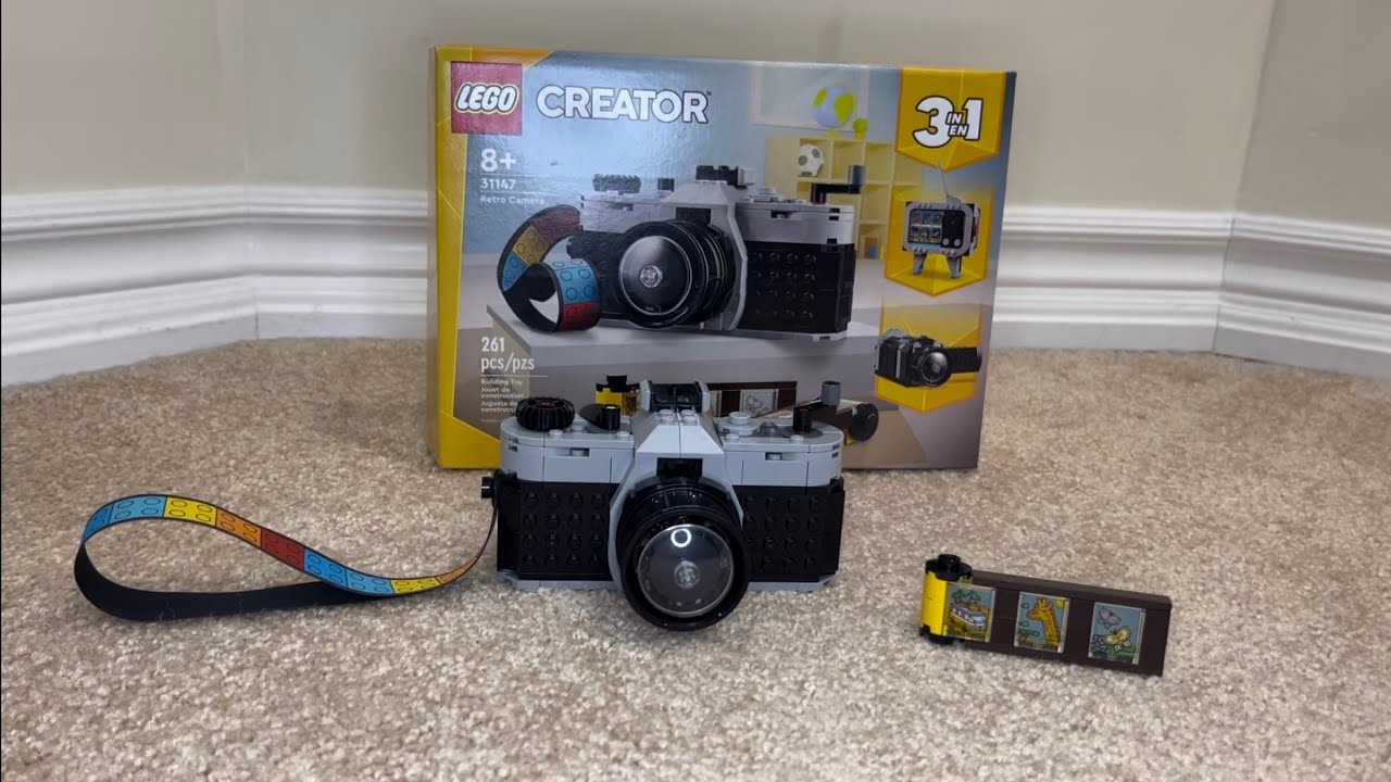 Lego Creator 3-in-1 Retro Camera Review - YouTube