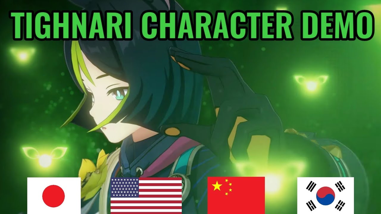 TIGHNARI Character Demo In All Languages | Genshin Impact - YouTube