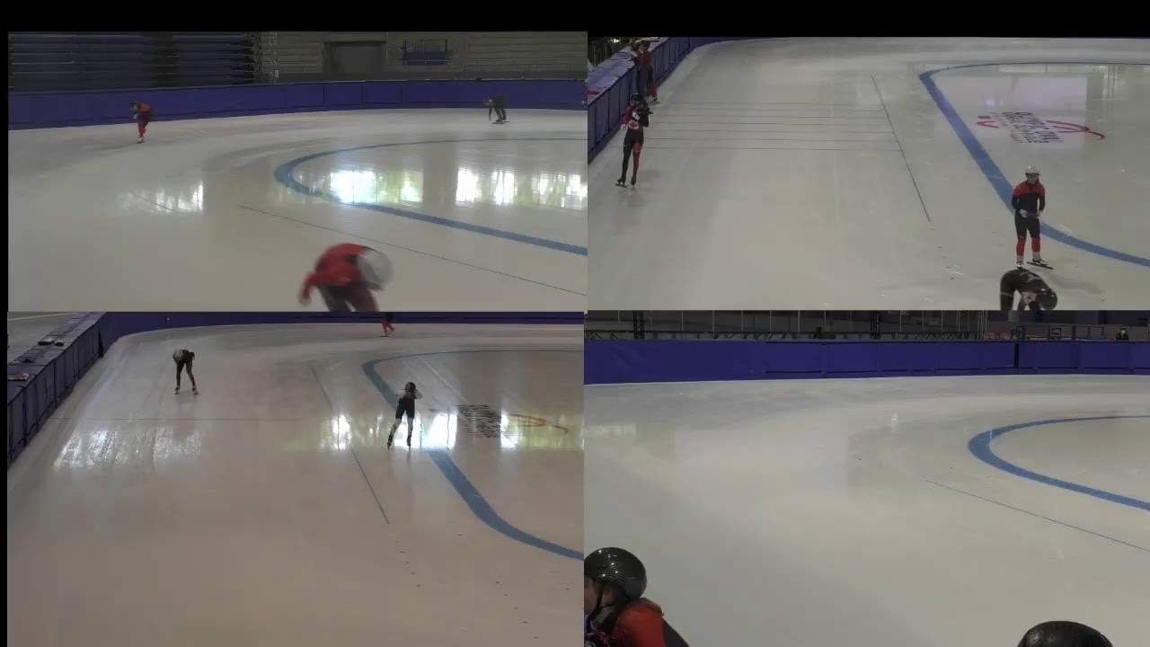 Oval Short Track Training - YouTube