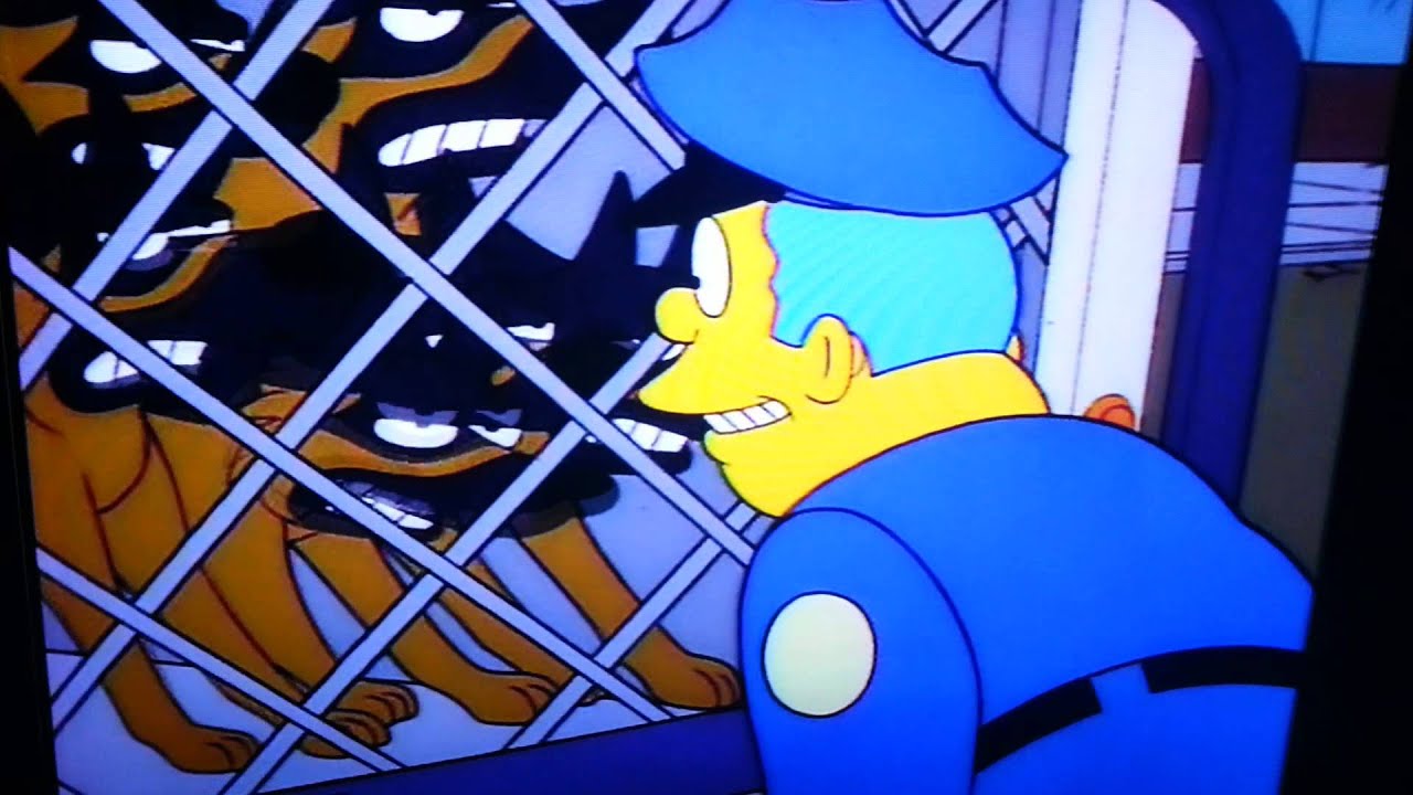 Wiggum singing off key - YouTube