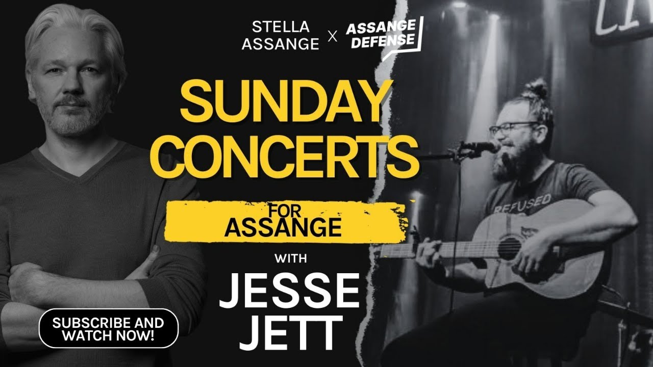 Sunday Concerts For Assange with Jesse Jett - YouTube