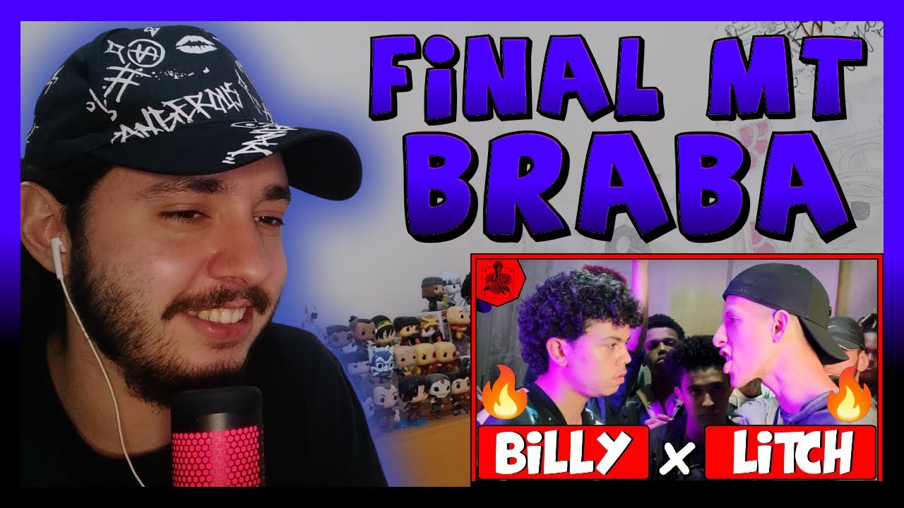 (MUITA RIMA 🔥) Billy x Litch | FINAL | 156ª Batalha do Ana Rosa | REACT ...