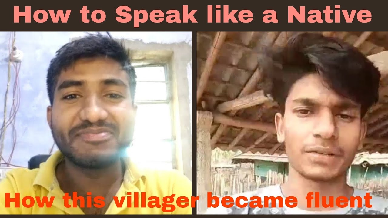 English Conversation with a Villager | How to Speak Like a Native ...