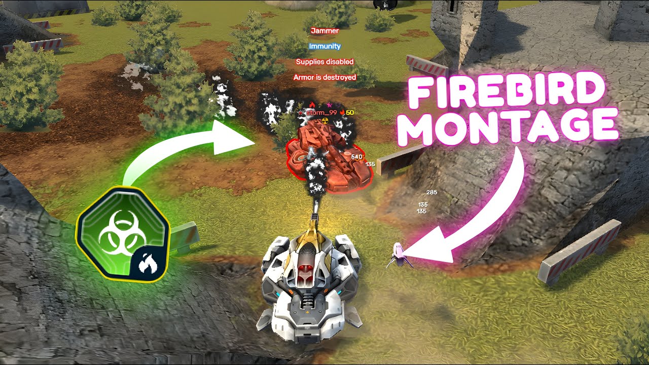 Tanki Online - Firebird Pulsar Augment Montage #17 - By L7K - YouTube