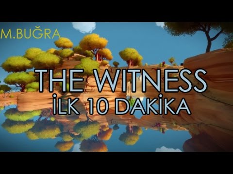 The Witness Türkçe İnceleme İlk 10 Dakika : Beyin Yakan Oyun!