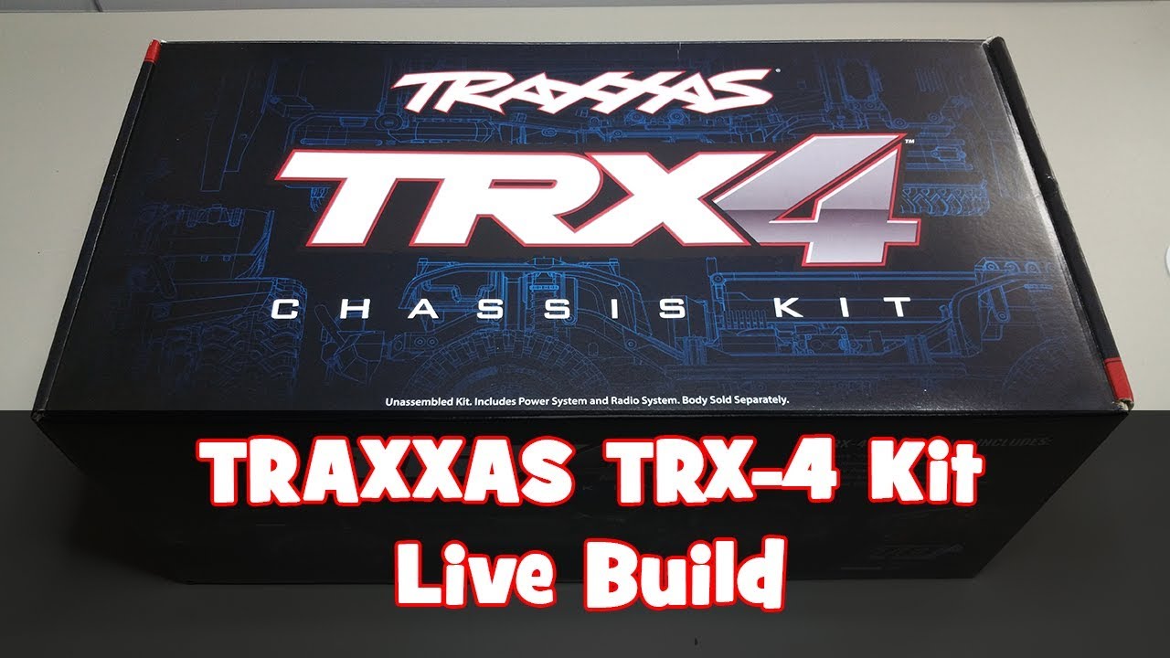 Traxxas TRX-4 Crawler Chassis Kit Live Build - Part 1 - YouTube
