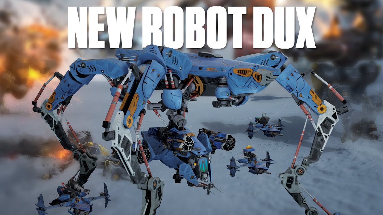 War Robots: New Robot Dux + New Weapons Smite & Discipline (Test Server ...