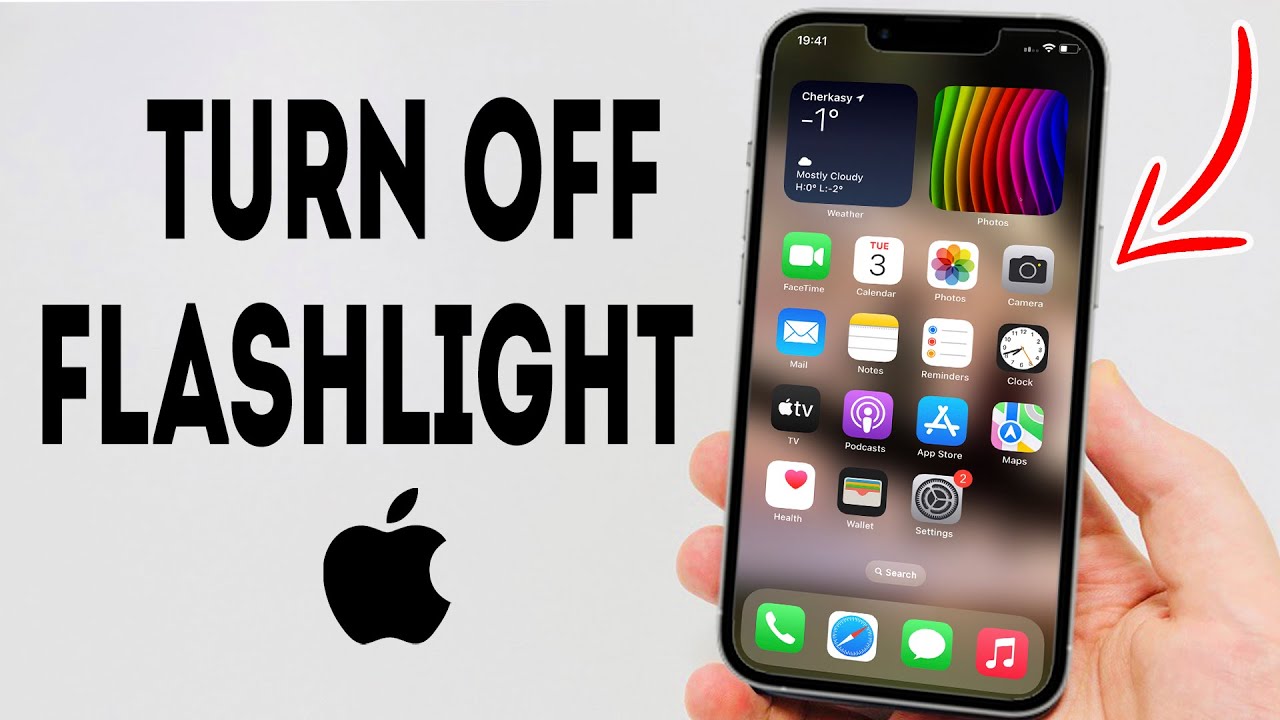 How To Turn Off Flashlight On iPhone - Full Guide - YouTube