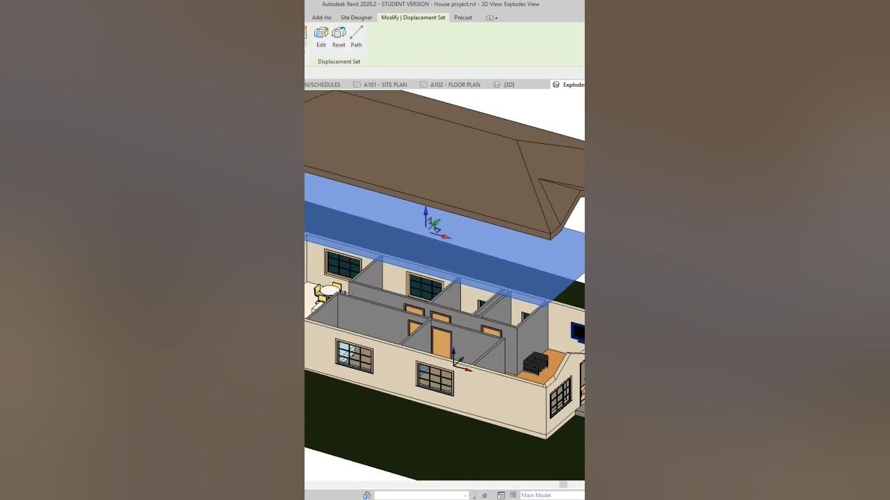 How to Explode a view in Revit - YouTube