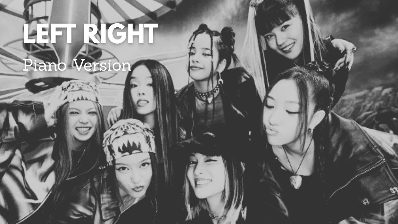 XG - LEFT RIGHT (Piano version by SLOWTUNE) - YouTube