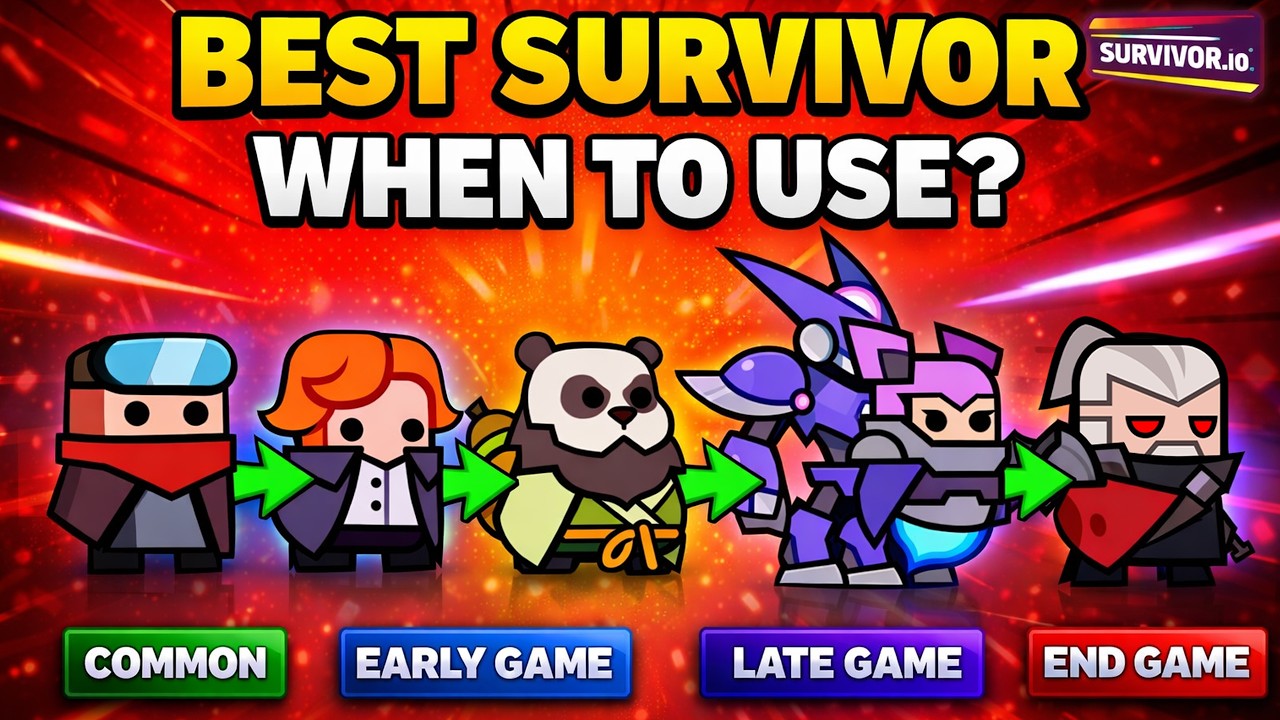 STOP Using Tier Lists Use THESE Survivors Instead (Survivor.io Guide ...