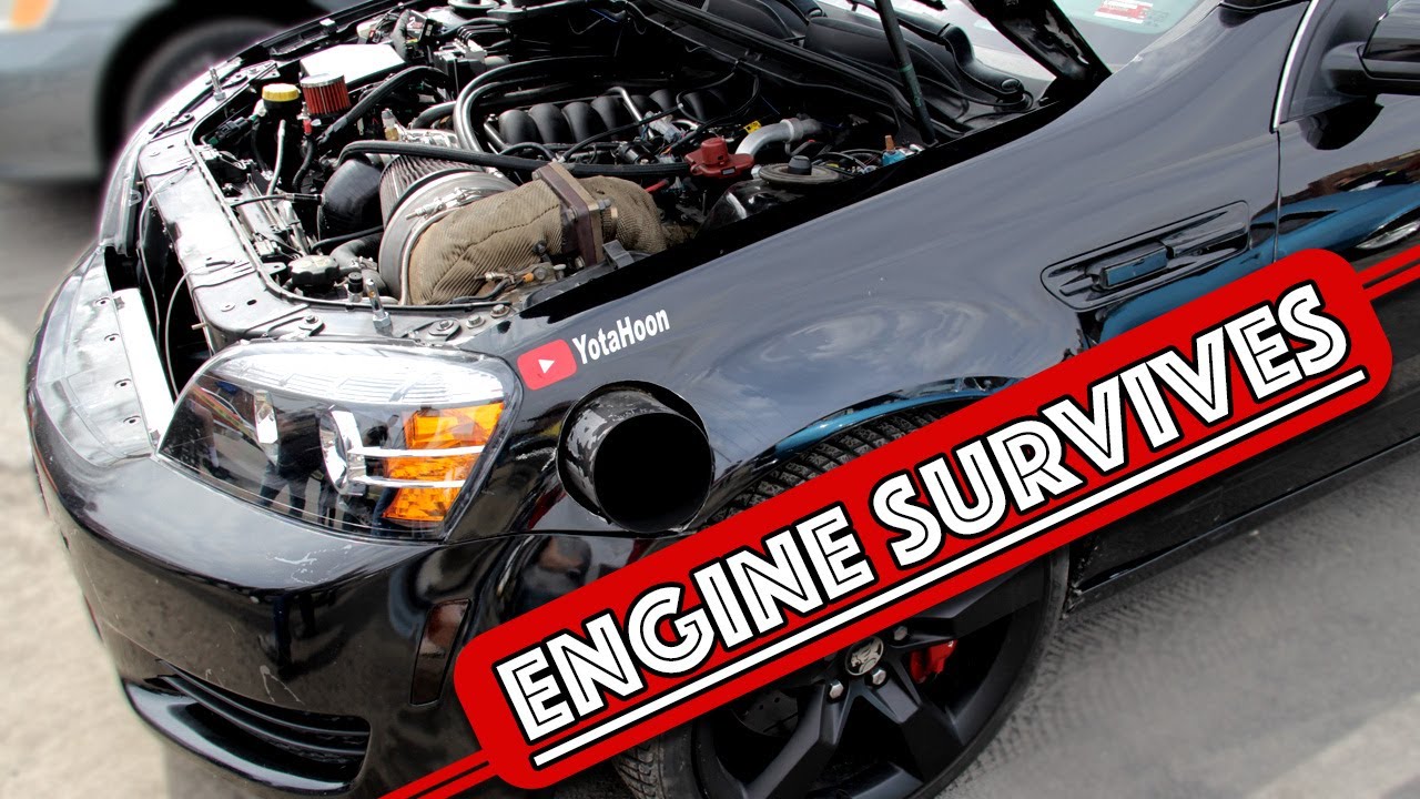 2012 Turbo Chevy Caprice PPV: The Engine SURVIVES! - YotaHoon - YouTube