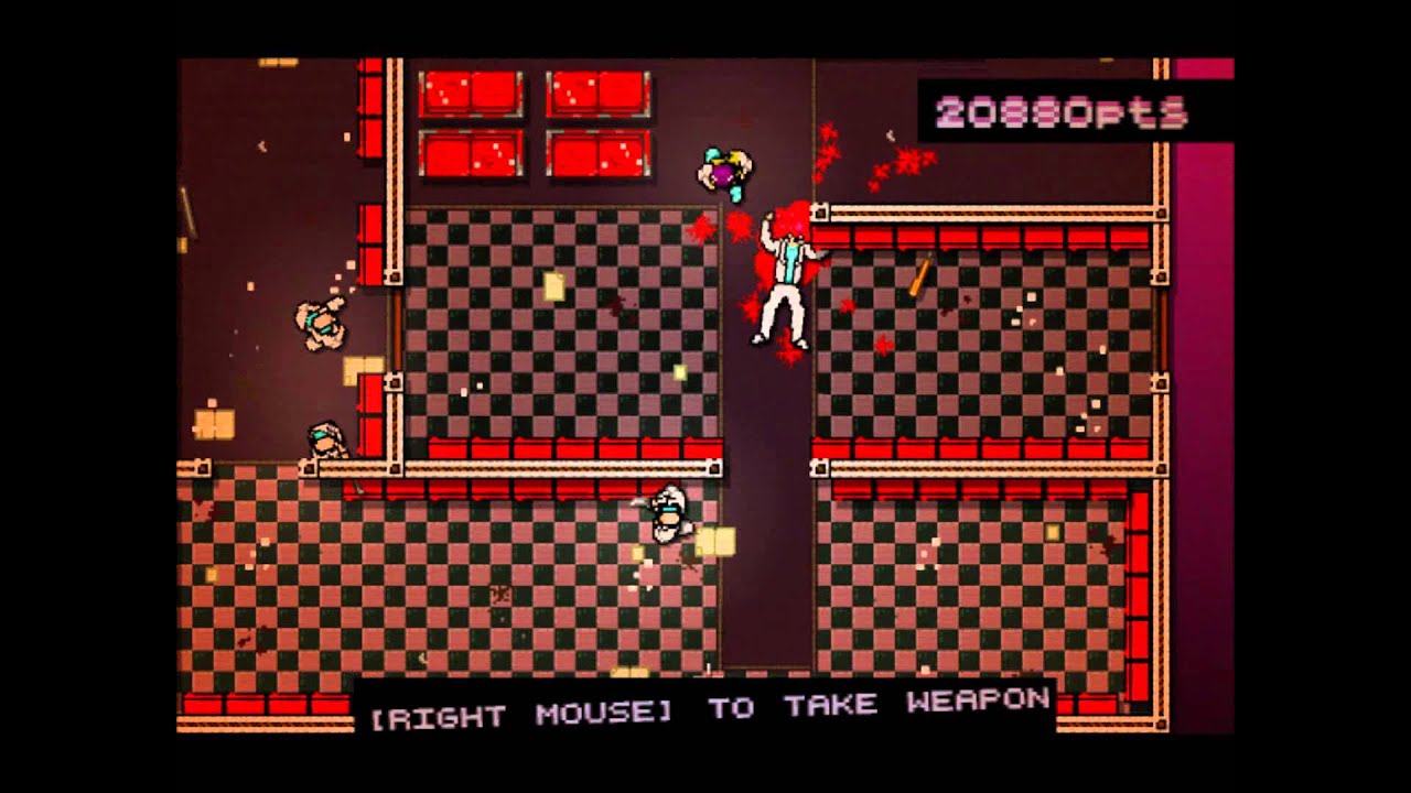Hotline Miami A+/ High Score Run: The Metro - YouTube