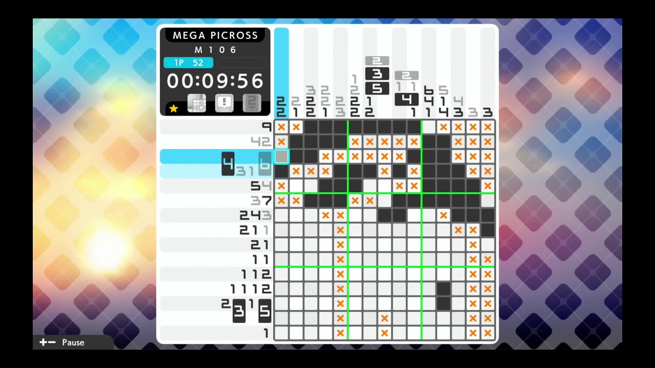 Picross S4 Switch M106 - YouTube