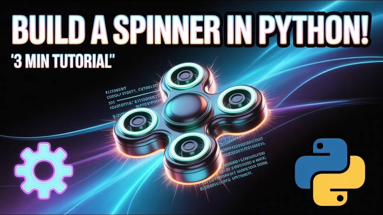 Code a Mesmerizing Spinner in Python! 3-Minute Tutorial for Beginners ...