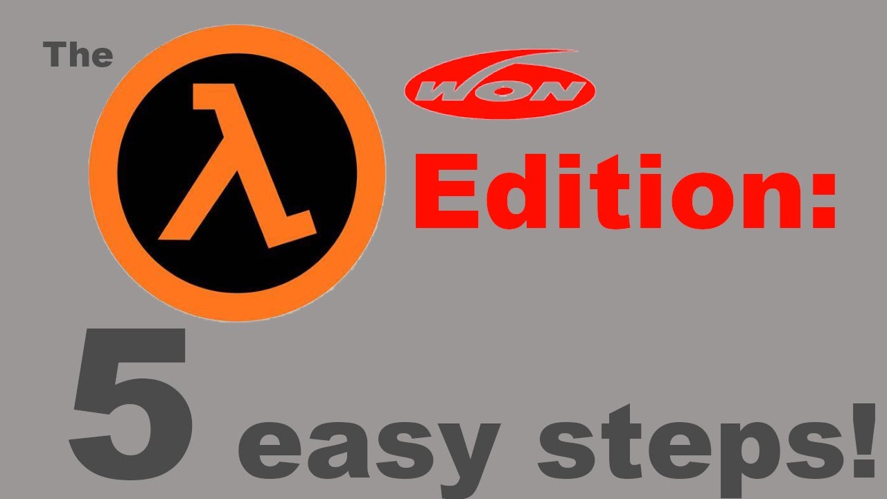 Half-Life WON Edition: Easy Steps to Run Your Own - YouTube