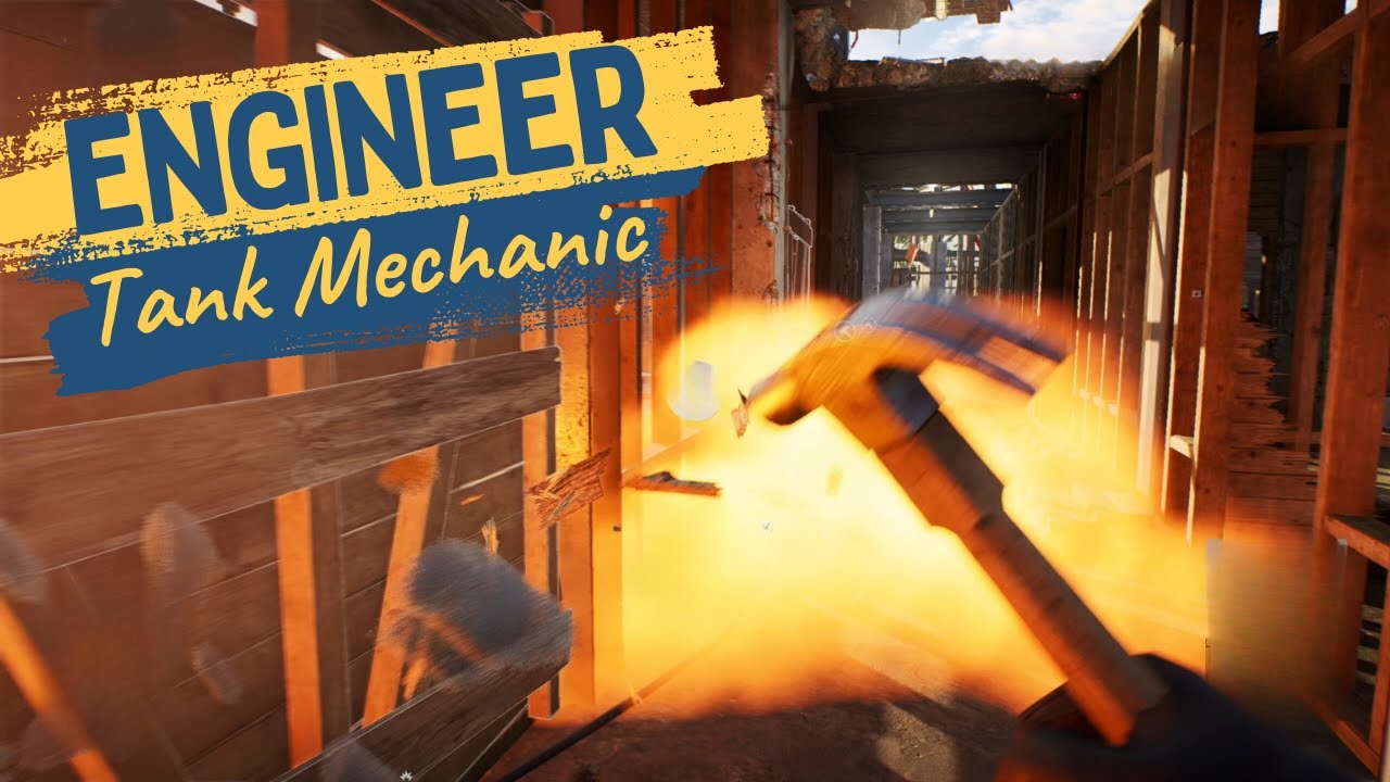 Flame On! Tank Engineering with Flamethrower - YouTube