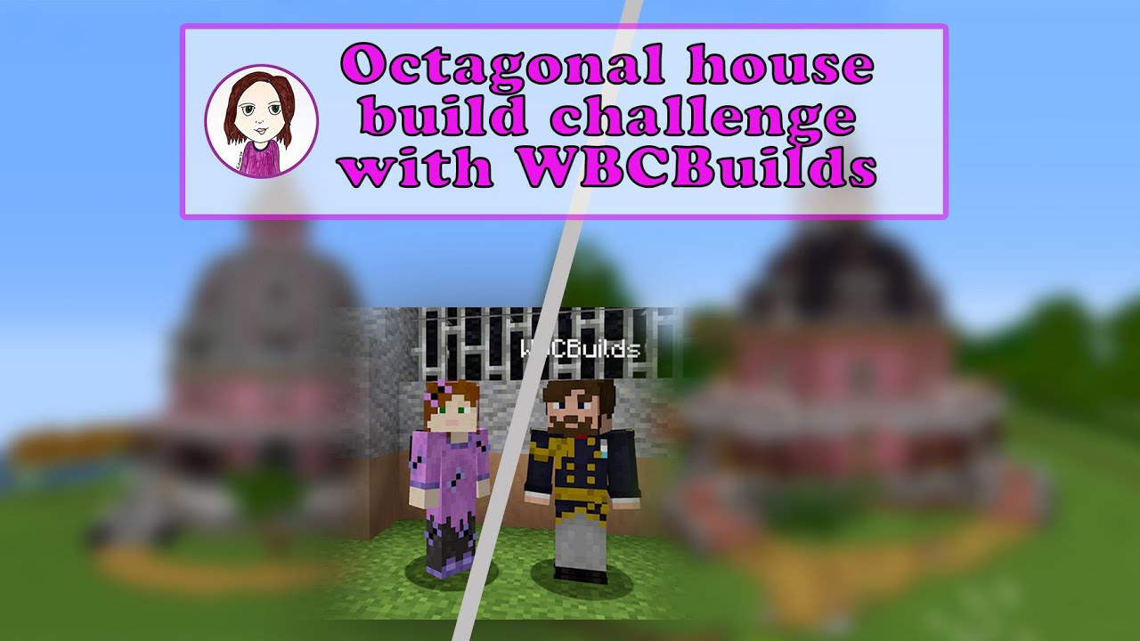 Octagonal build challenge w/ WBCBuilds | Minecraft creative - YouTube