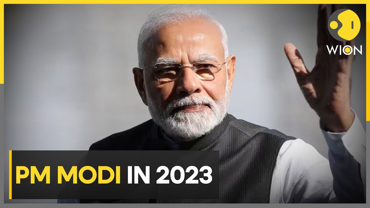 Picturesque moments of Indian PM Modi from the year 2023 | WION - YouTube