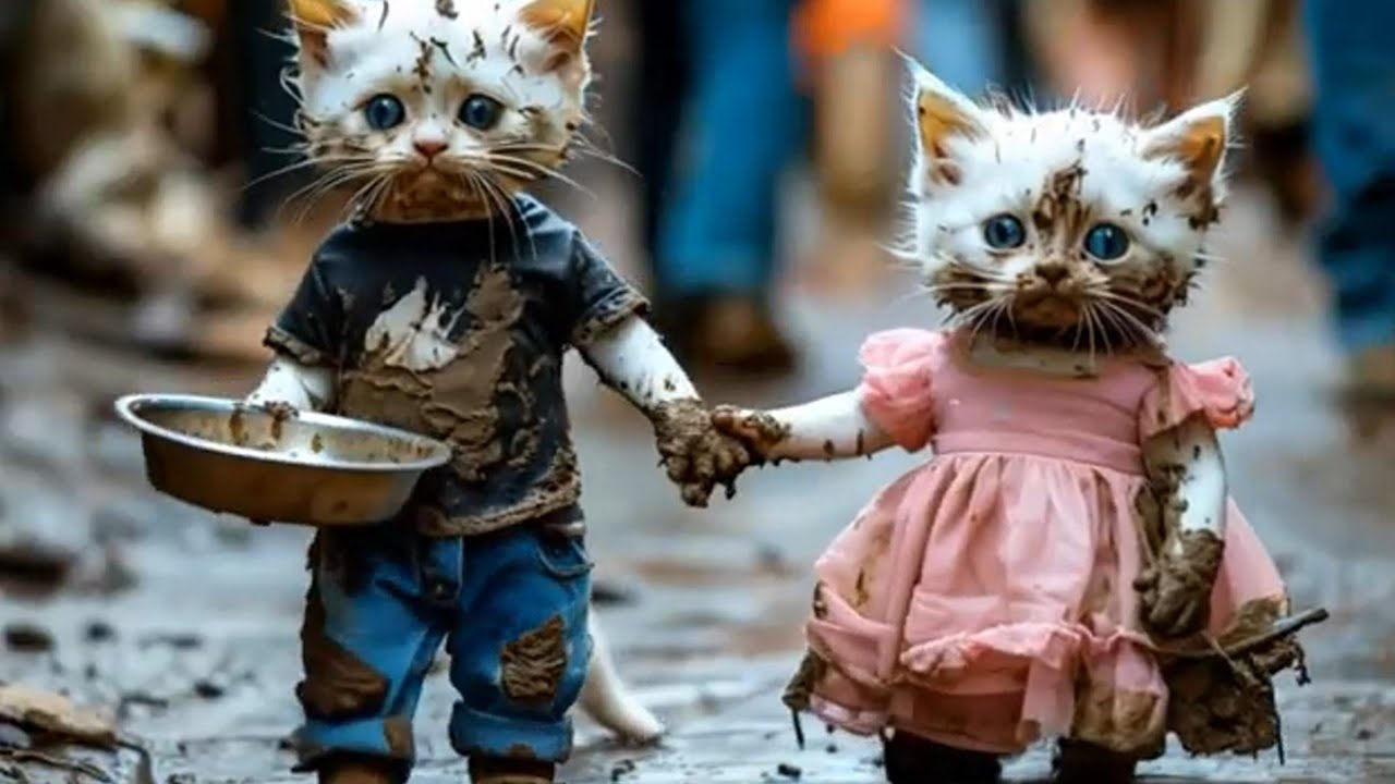 Cat poor baby love | story cat crying| animating @AI LOCKUP| @SUMAN TV ...