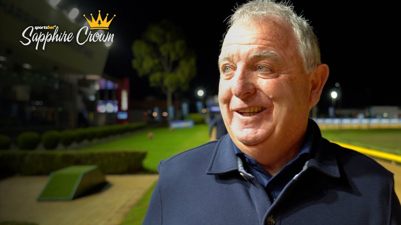 Paul Bartolo after Magic Muffin progressed to the Sapphire Crown final ...