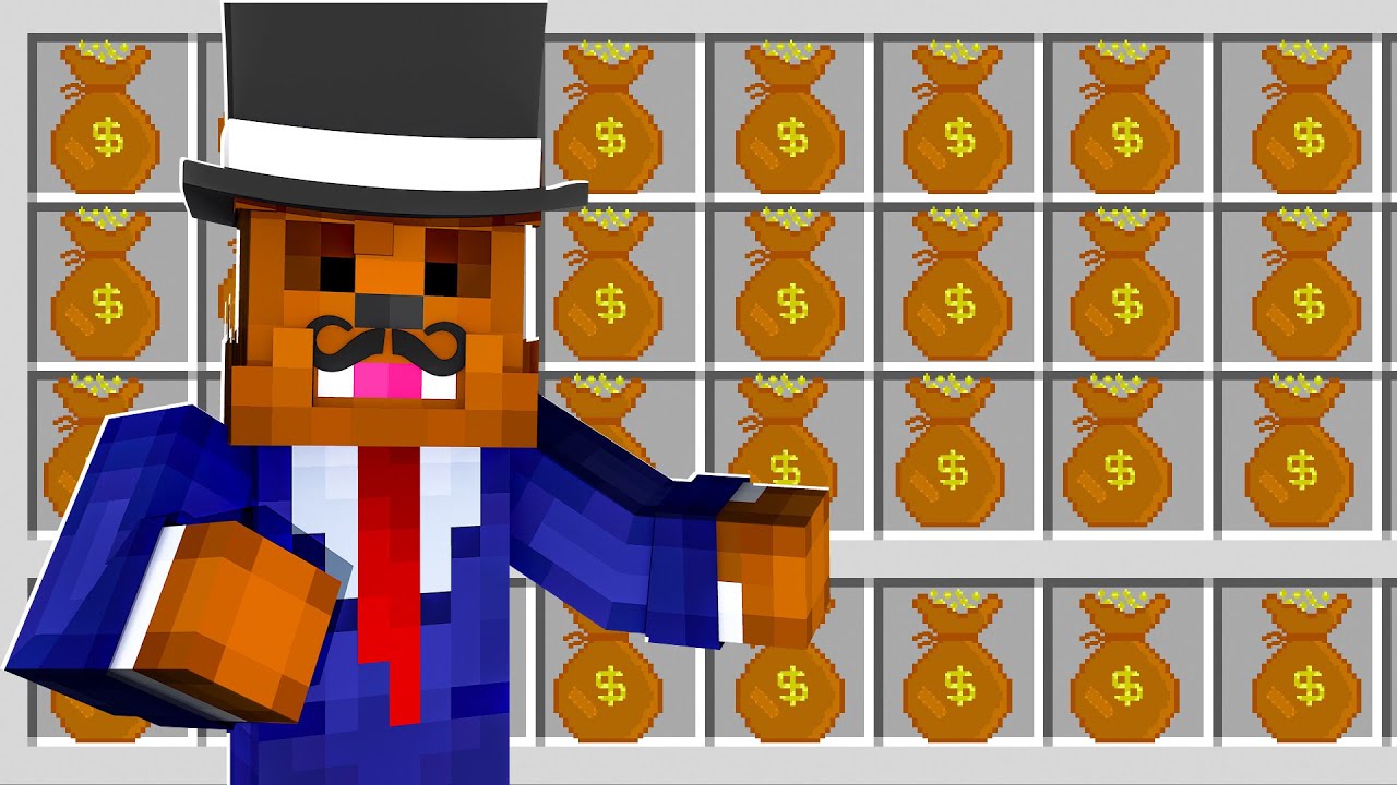 Creating A Money Factory In Minecraft Millionaire Challenge - YouTube