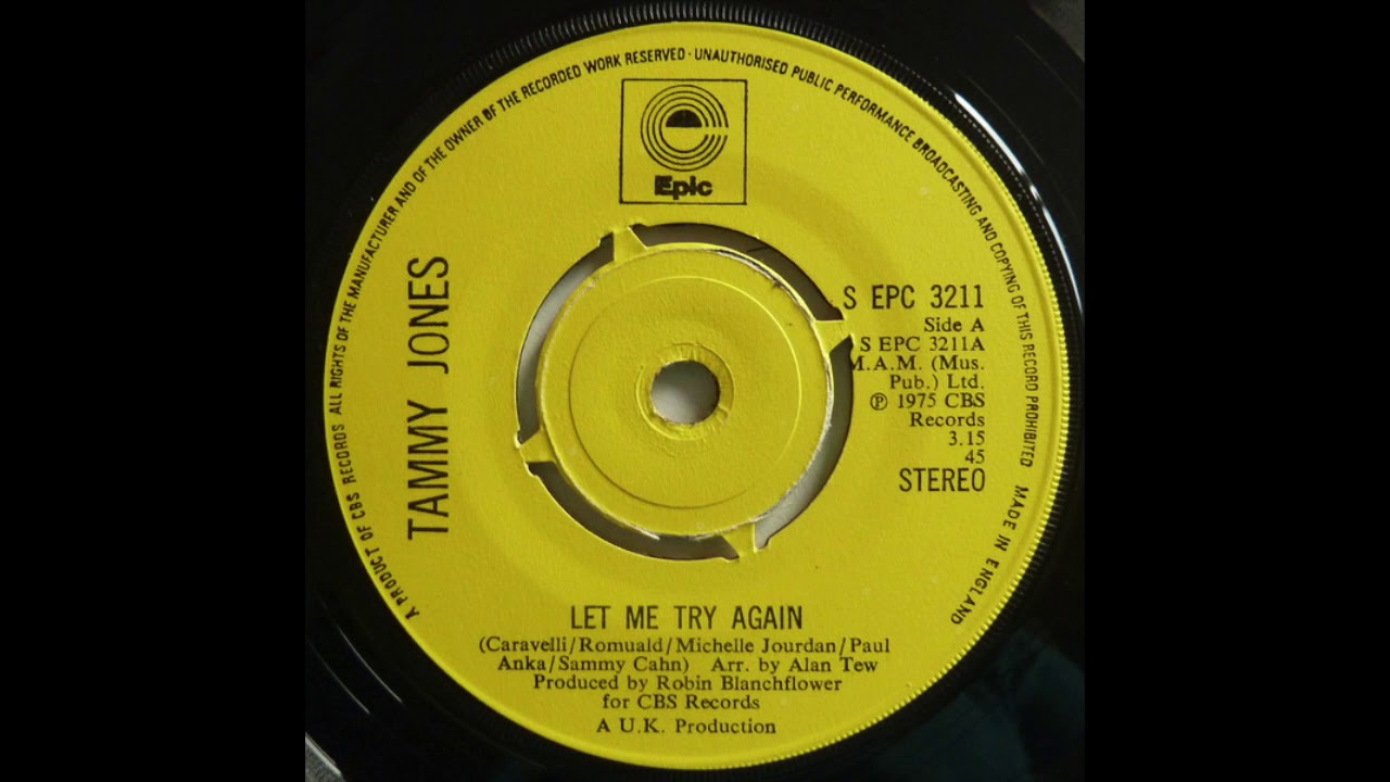 Tammy Jones - Let Me Try Again - YouTube