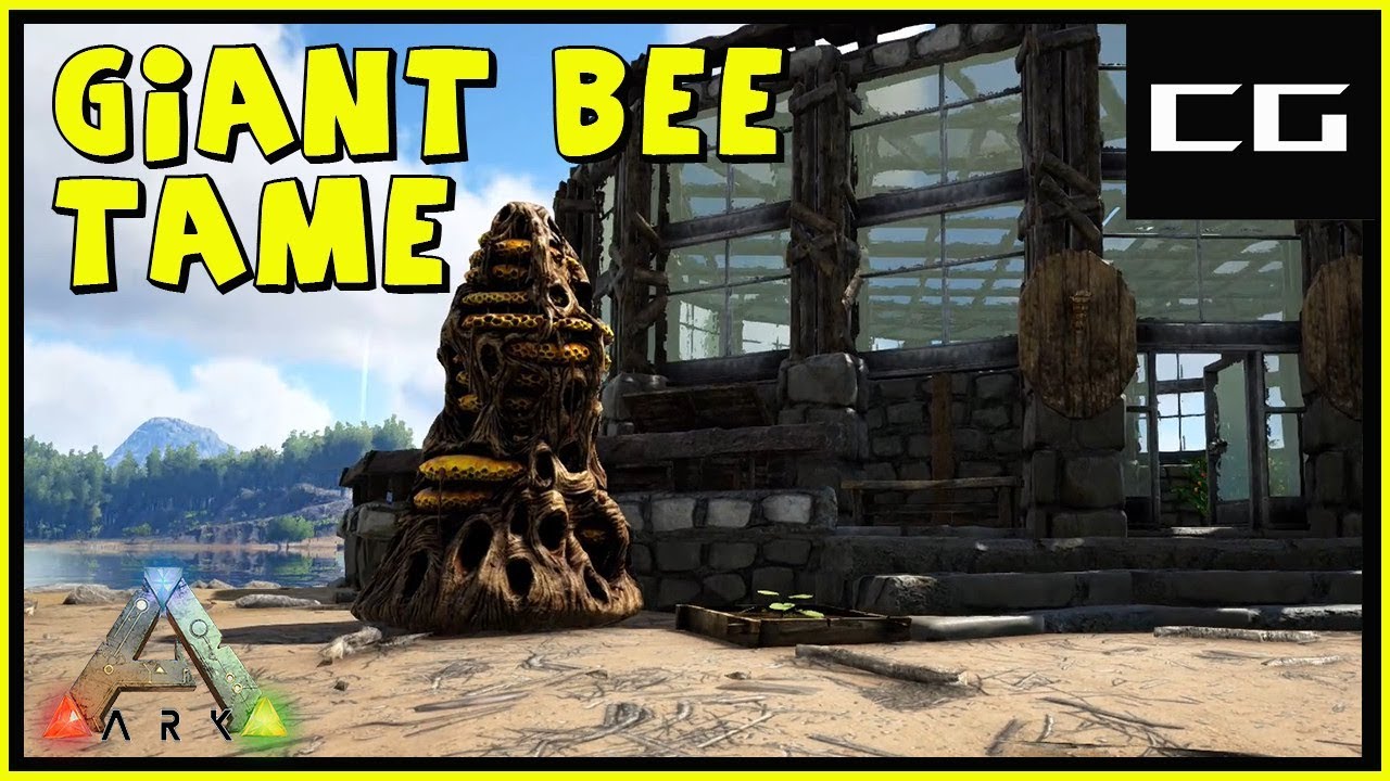 How To Tame The Giant Bee - Complete The Ark Ep #6 - YouTube