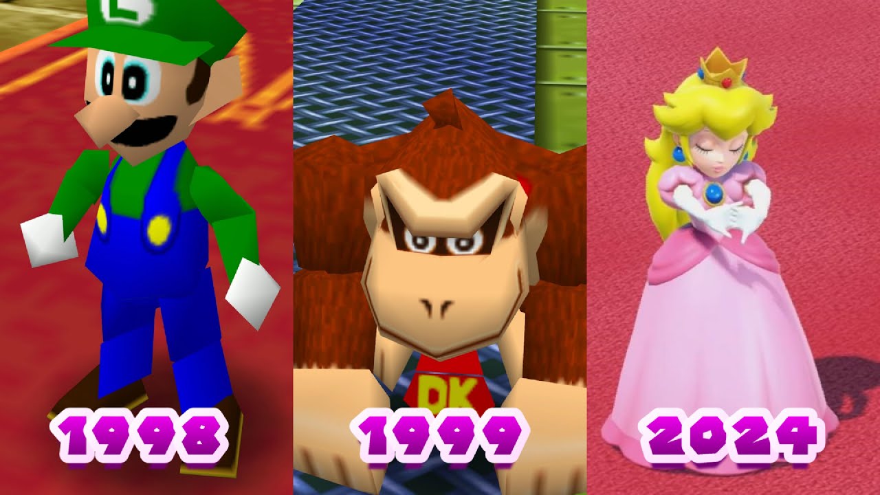 Evolution of Plattform Peril in Mario Party Games (1998-2024) [4K ...