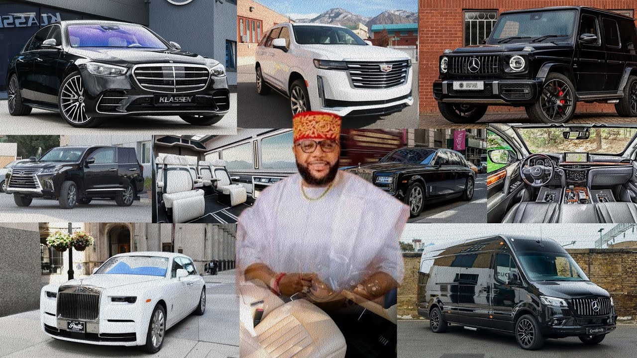 E Money Latest Car Collection | E-money 14 Billion naira garage - YouTube