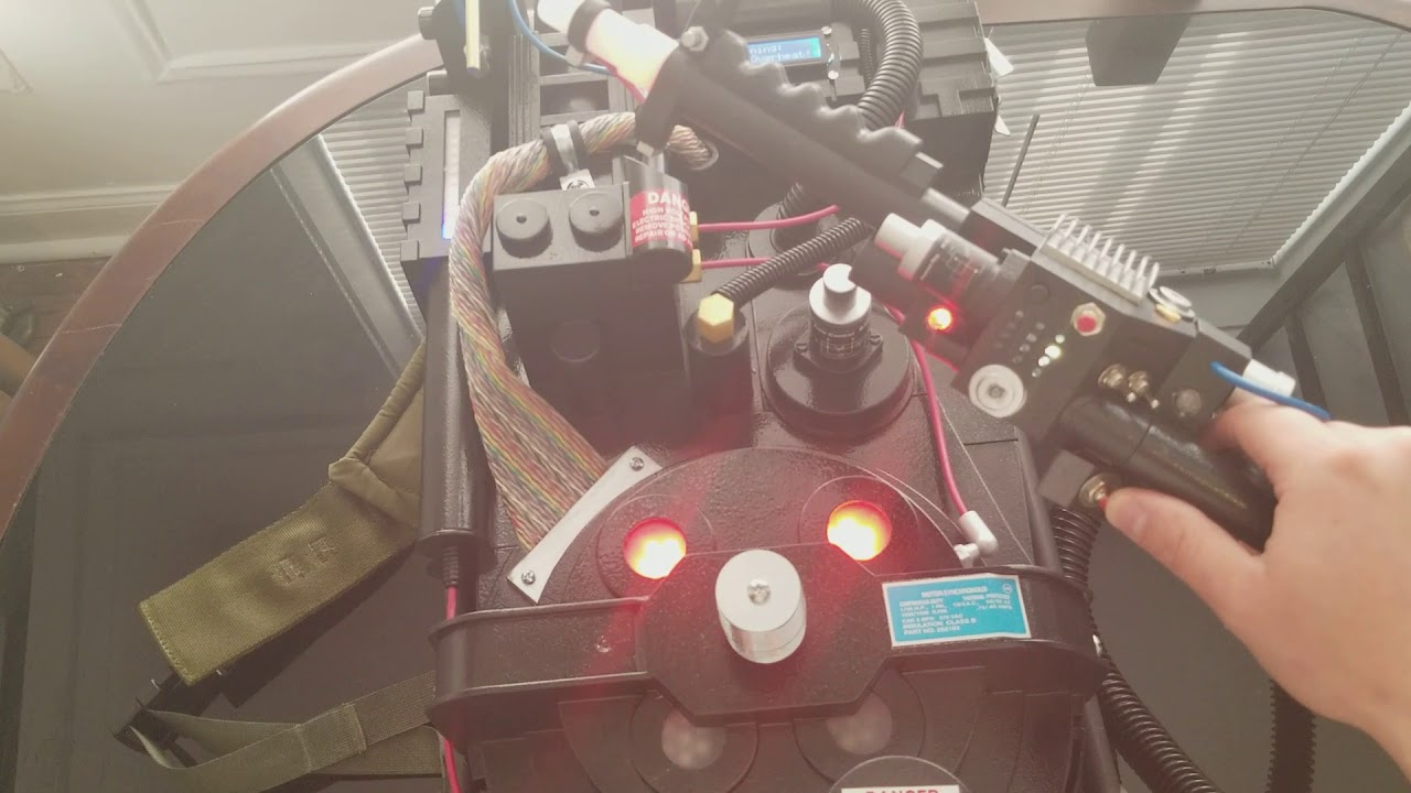 Spirit Proton Pack with LCD Screen - YouTube