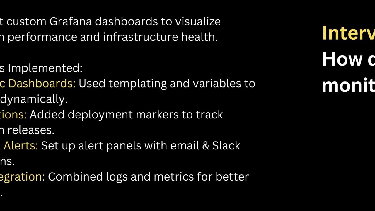 Interview Questions on Grafana and Prometheus? - YouTube
