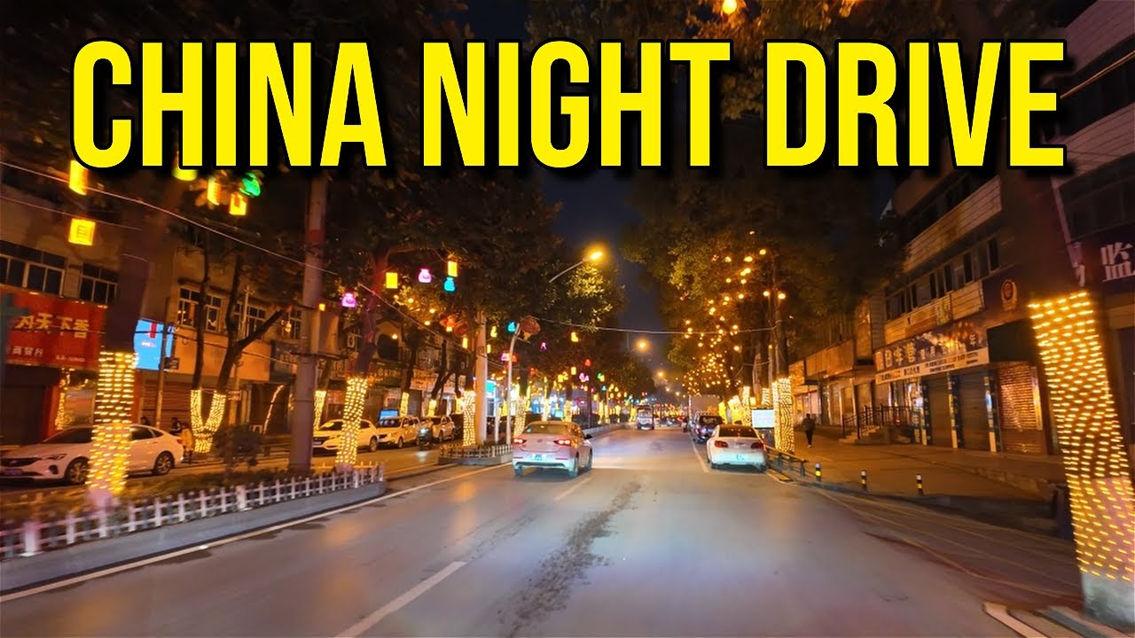 Awesome Night Drive in China! - YouTube
