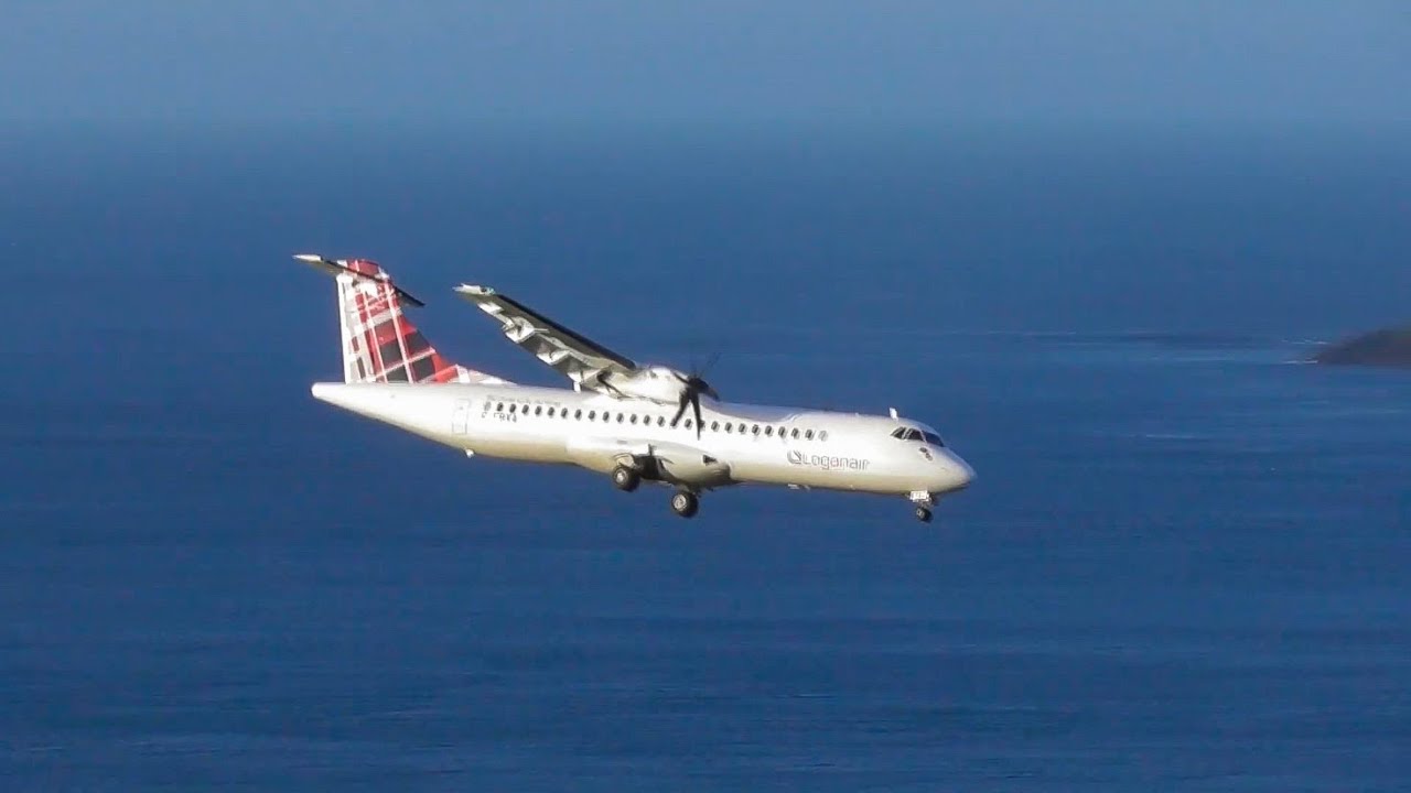 Above the Aircraft Runway 33 Spotting at Sumburgh (HD) - YouTube
