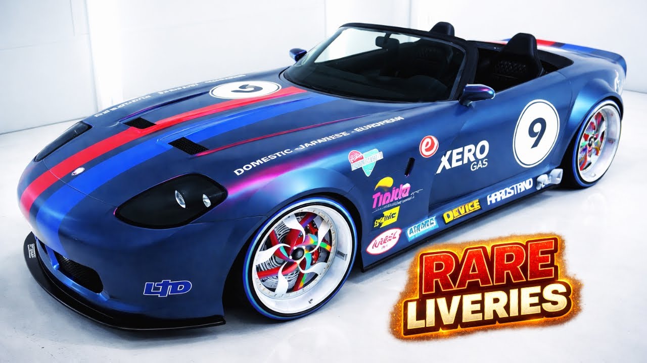 Limited Time Liveries | GTA 5 Online | RARE Liveries This WEEK ONLY ...