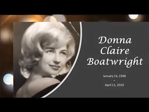 Poems honoring Donna Boatwright - YouTube