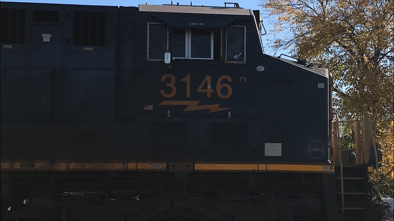 CSX M404 In Southwest PA 11/9/22 - YouTube