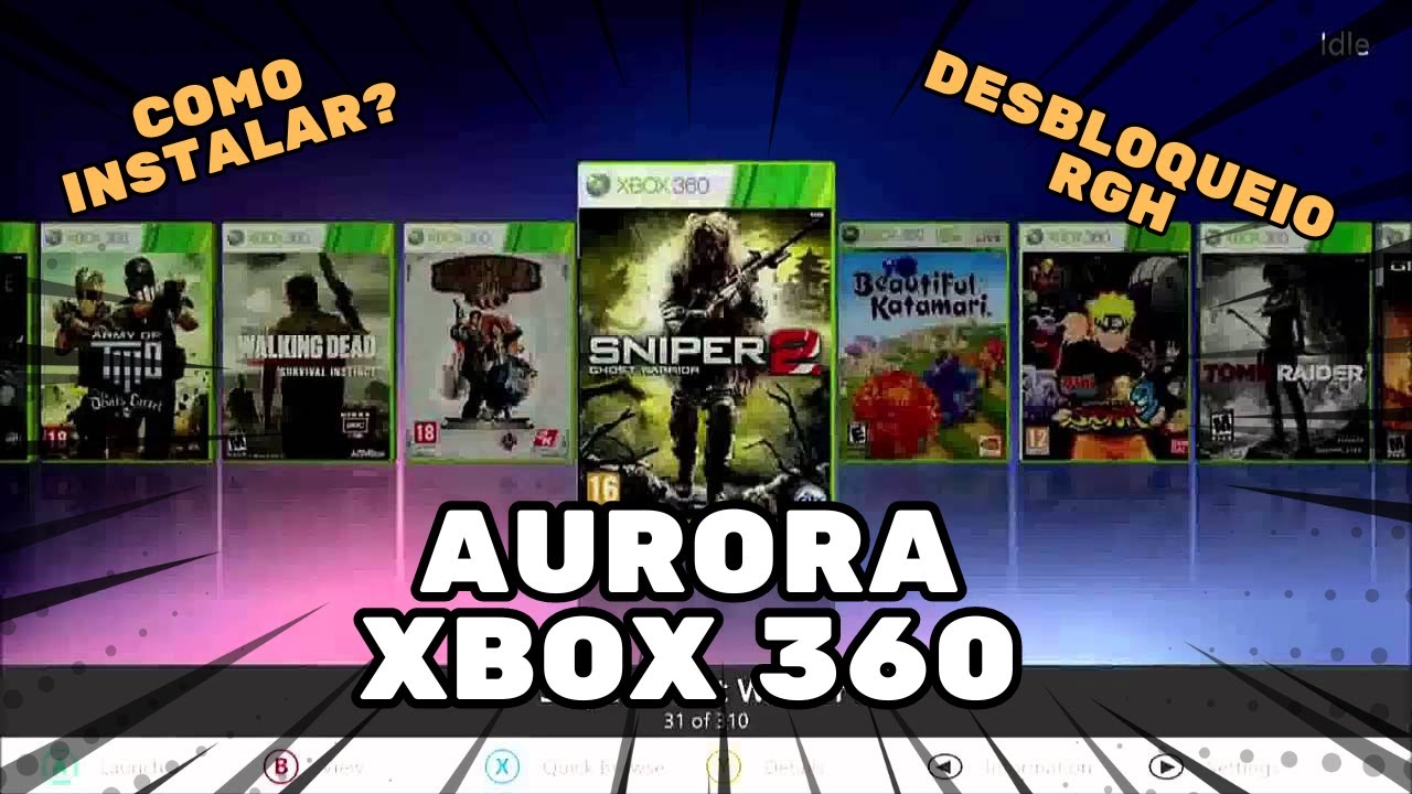 Aprenda a Instalar o Aurora no Xbox 360 RGH! - YouTube