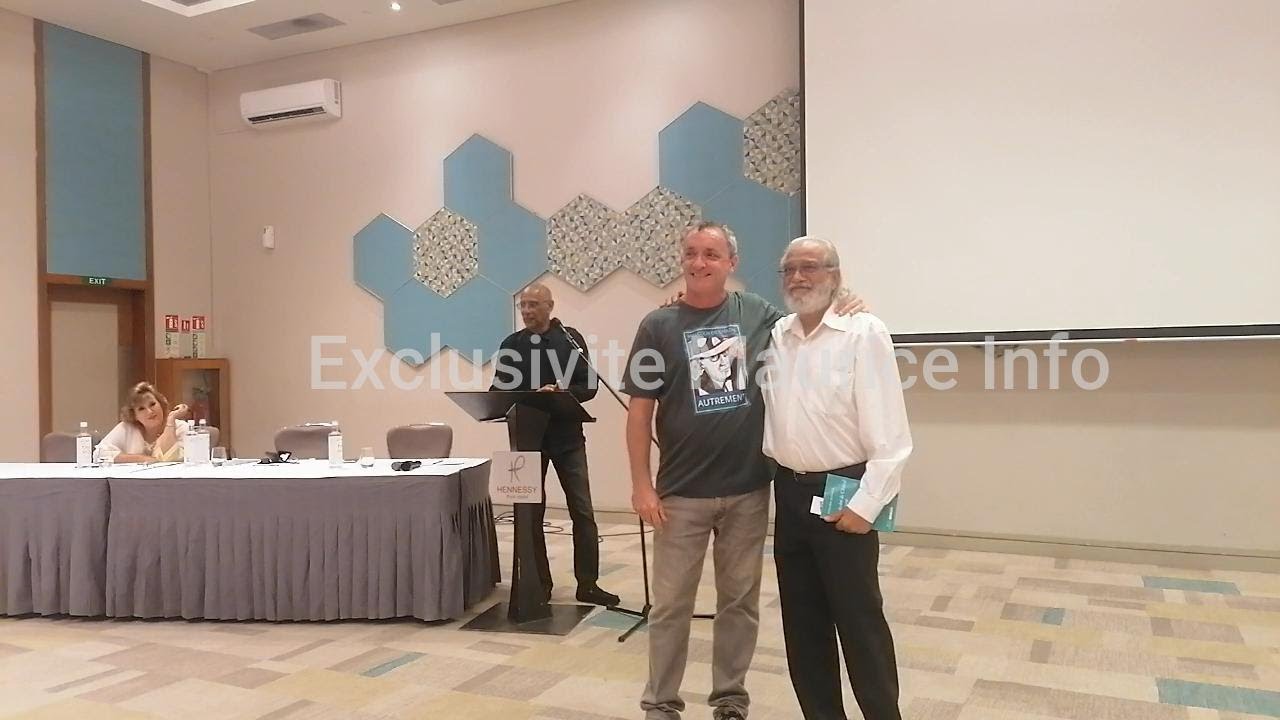 Maurice Info - Lancement du livre de Stephan Hart de Keating - YouTube