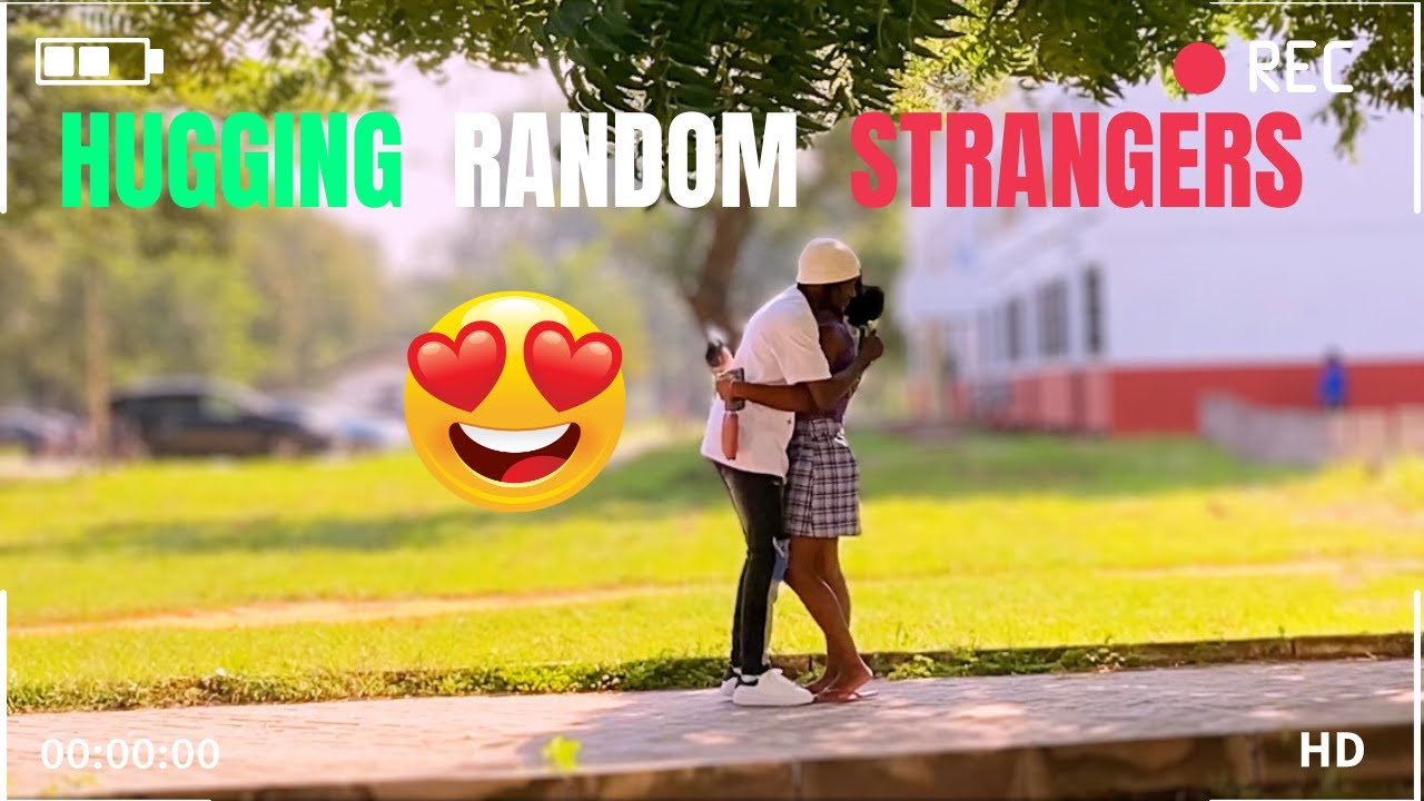 HUGGING RANDOM STRANGERS IN PUBLIC || LEGON CAMPUS PRANK 😂|| - YouTube