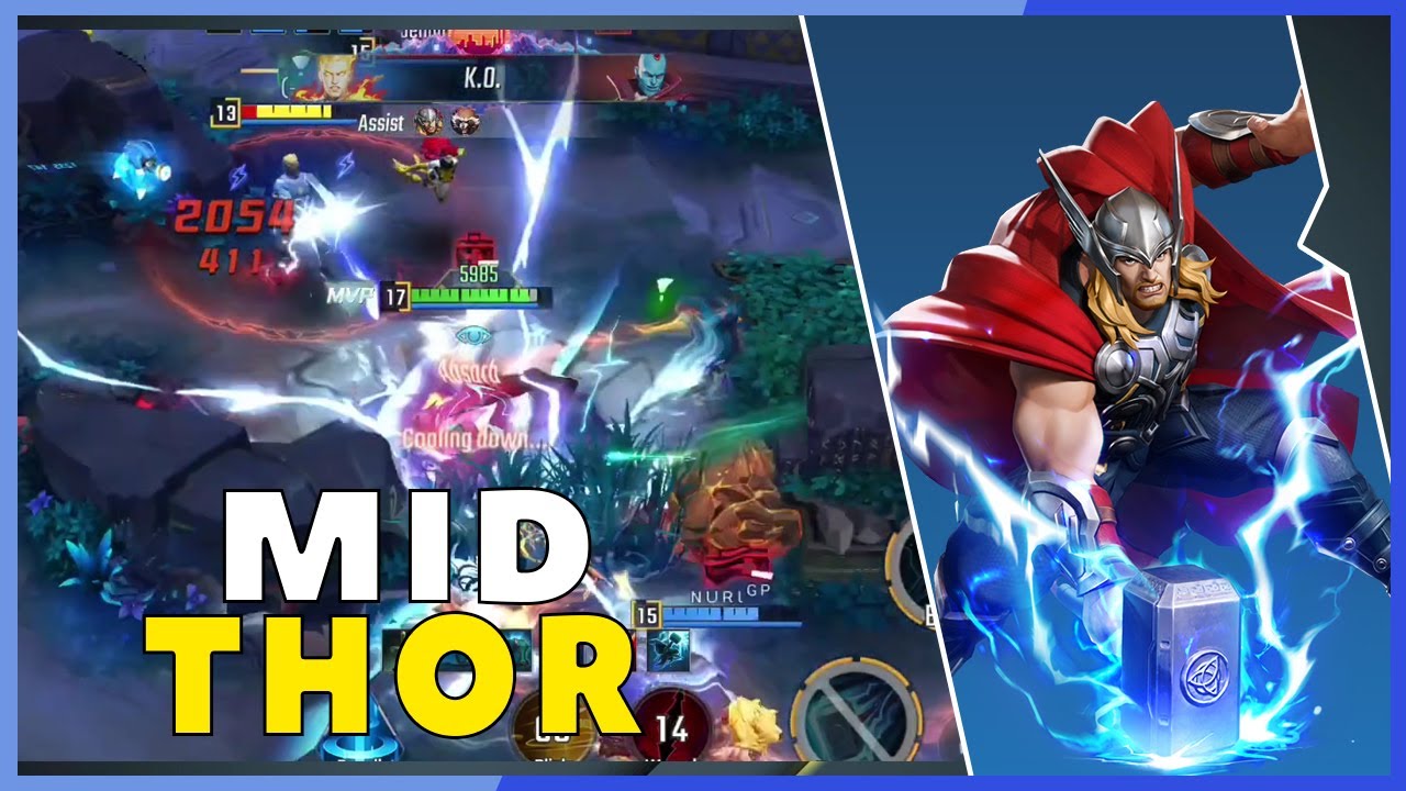 Thor Is A Mid Beast | Marvel Super War - YouTube