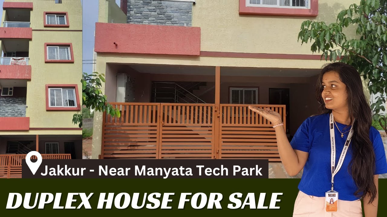 Independent Duplex House for Sale - Jakkur, Near Manyata Tech Park l ...