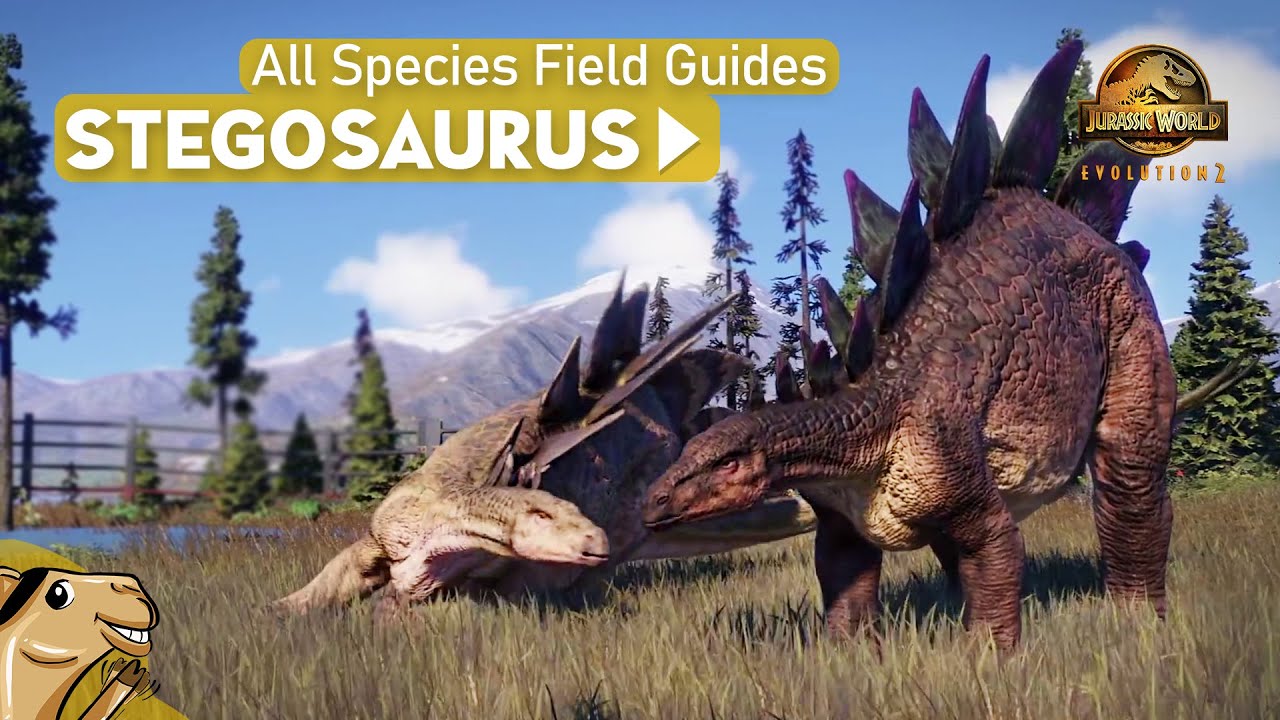 STEGOSAURUS & all other Field Guides so far - Jurassic World Evolution ...